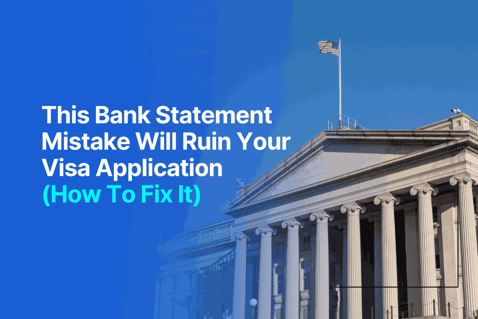 This Bank Statement Mistake Will Ruin Your US Visa Application (How To ...